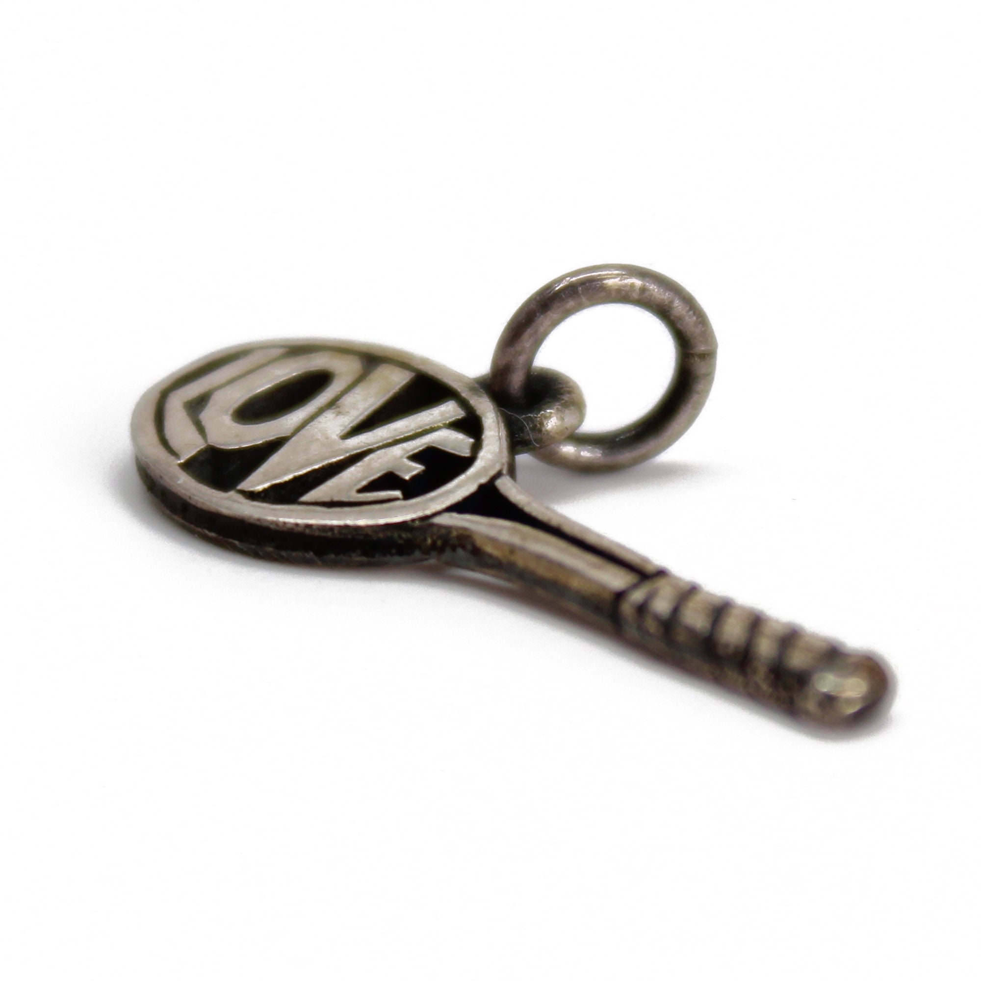 James Avery Love Tennis Racket Charm Retired James Avery - Etsy