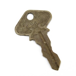 Genuine Antique Ford Model T Key #58 - Etsy