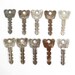 10 Vintage Master Lock Keys, Saw Tooth Keys, Milwaukee Wis. USA - Etsy