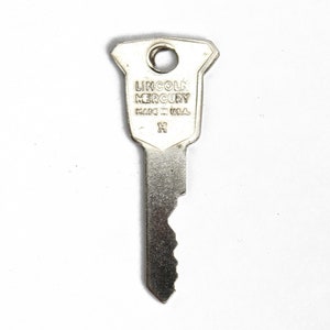 Lincoln Mercury Key, Made in the USA H, Key Collector, Movie Props ...