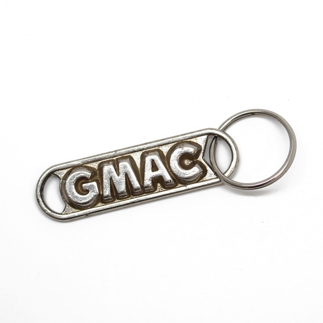 Vintage GMAC Key Fob, General Motors Automotive Advertising Memorabilia ...