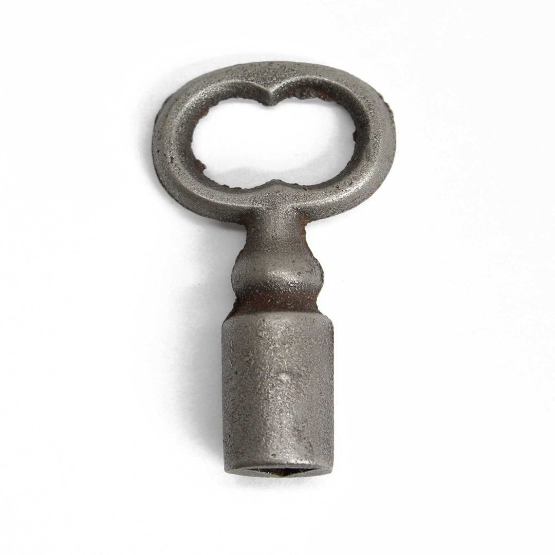 Oval Top Cast Steel Key Triangle Barrel Trunk Key Iron Key - Etsy