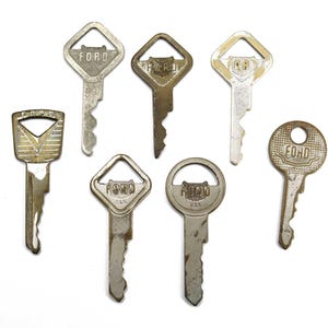Vintage Ford Keys, Lot of 7 - Etsy
