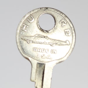 Vintage Ford HURD Key With Futuristic Art Deco Car, Rare Antique ...