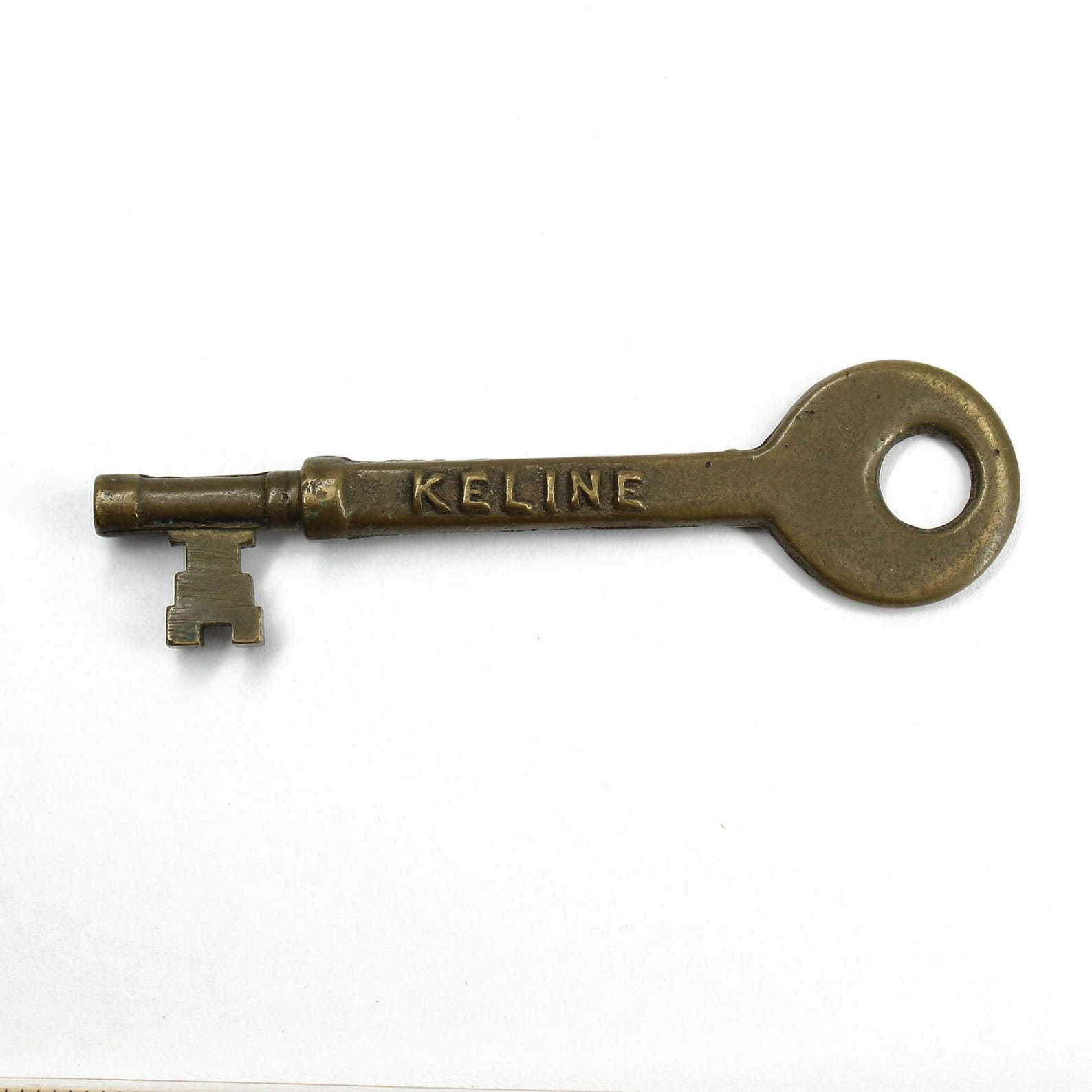 Vintage Keline Key, Solid Brass Caboose Key - Etsy