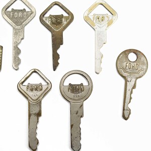 Vintage Ford Keys, Lot of 7 - Etsy