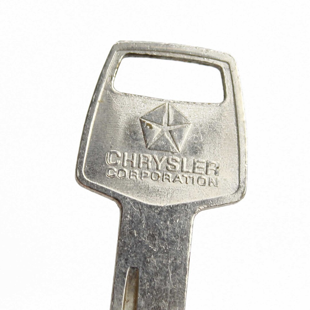 Vintage Chrysler Corporation Key Pentastar Logo - Etsy