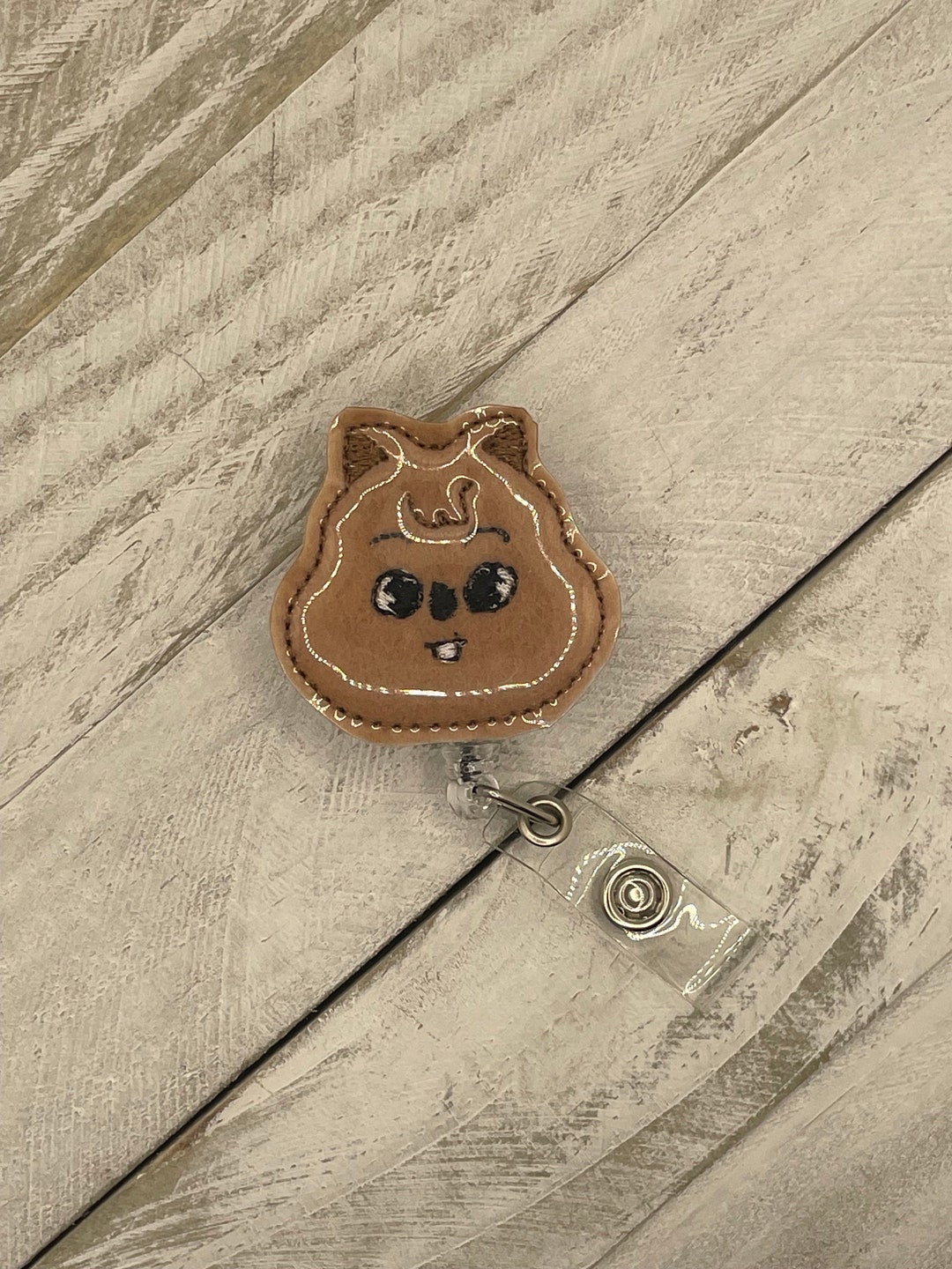 SKZOO Inspired Han Quokka Badge Holder - Etsy