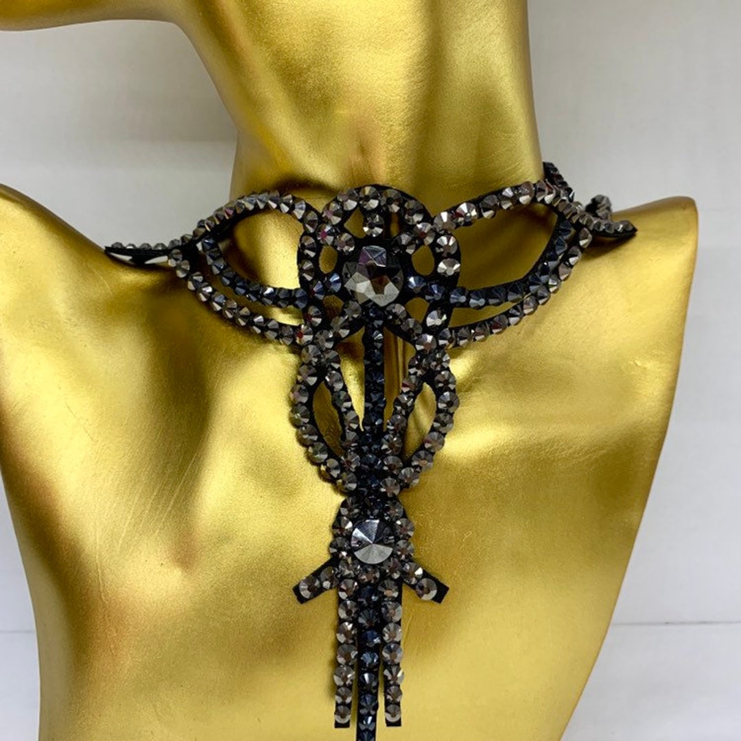 Necklace for Ballroom Dancers, Ballroom Jewelry, Latin Necklace ...
