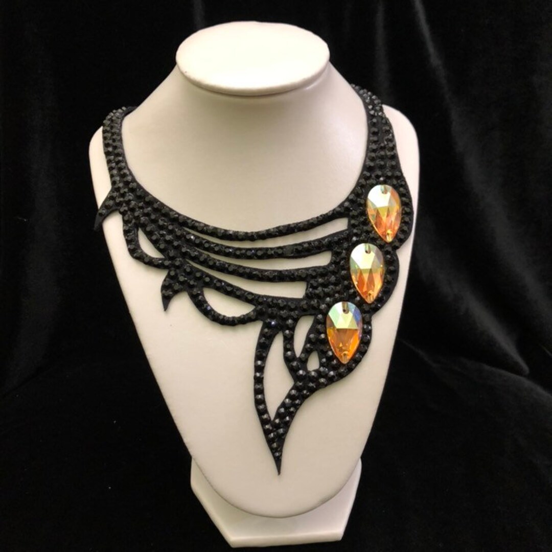 Ballroom Necklace, Latin Ballroom Necklace, Ballroom Jewelry, Ballroom ...