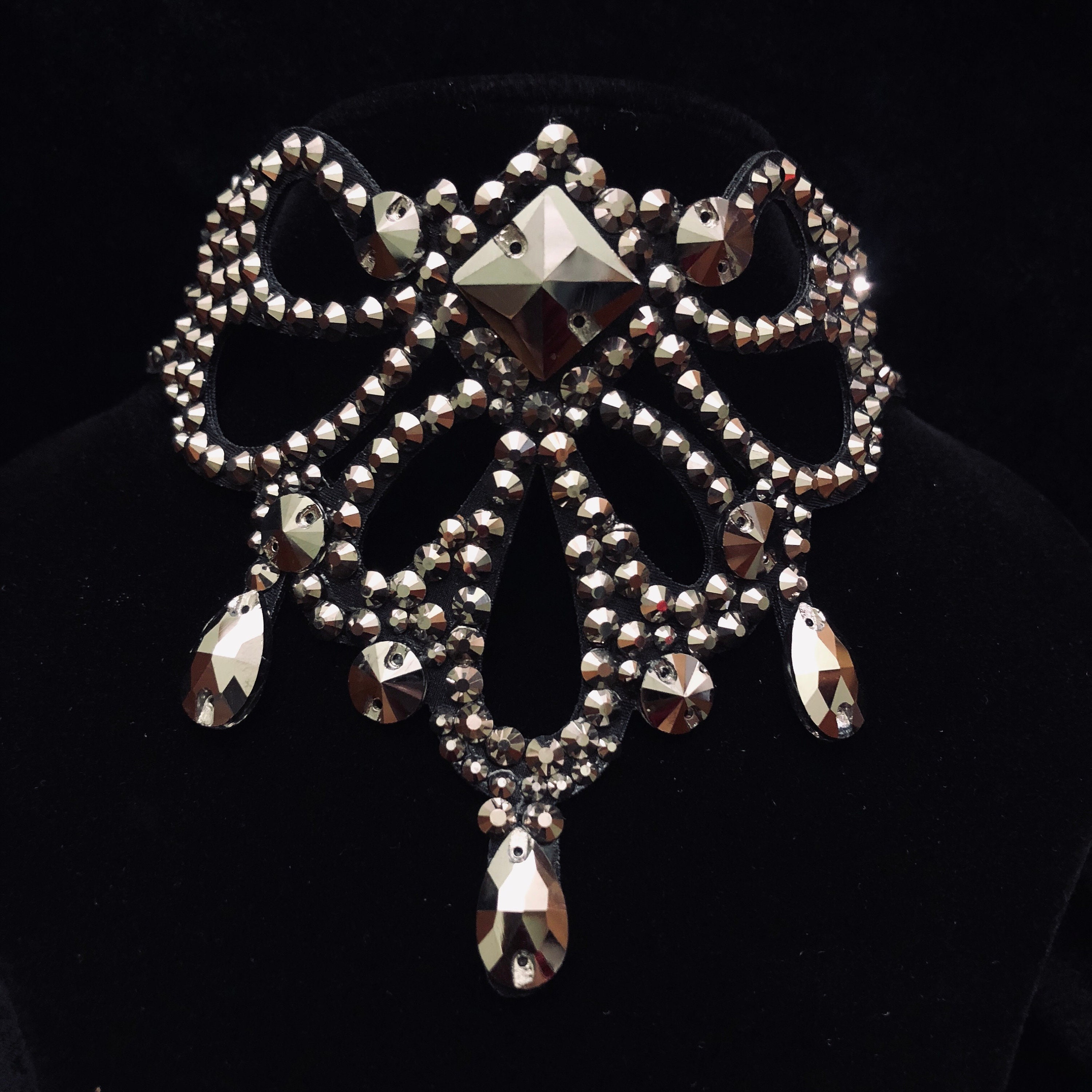 Ballroom Dance Jewelry Set, Ballroom Jewelry, Hematite Kit Bfllroom ...