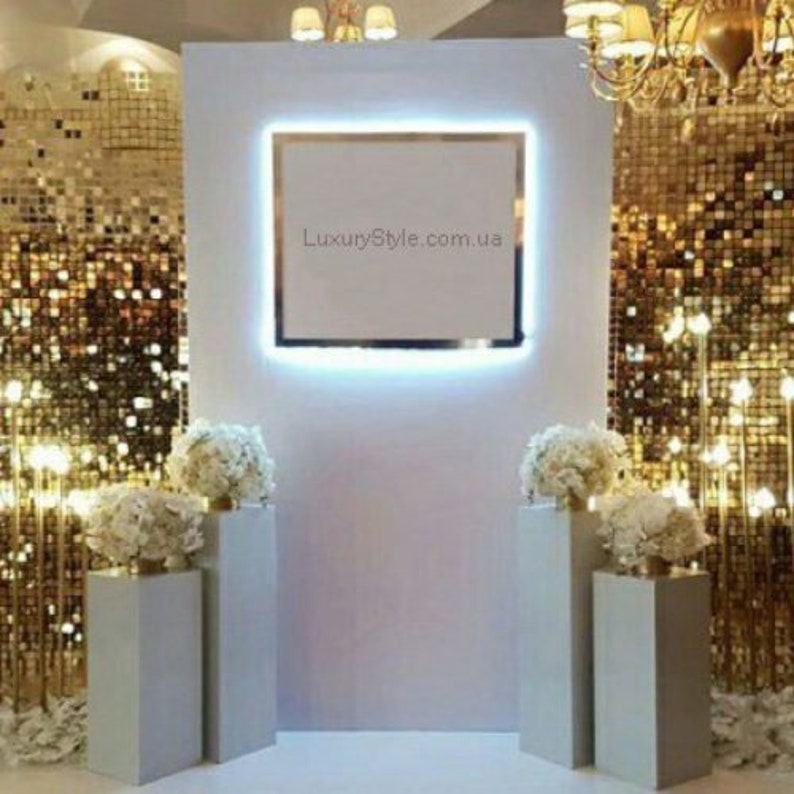 Photo Zone From Sequins, Signs From Sequins, Advertising From Sequins ...