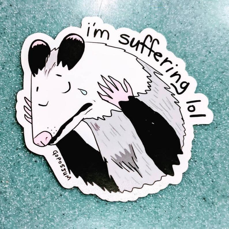 Pandemic Possum mood Pack - Etsy