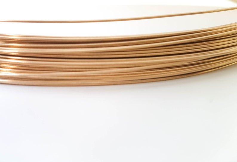 14k Gold Filled Wire Gold Filled Craft Wire 20 Gauge Round - Etsy