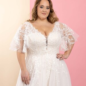 Lasabina Camilla Plus Size Wedding Dress - Etsy