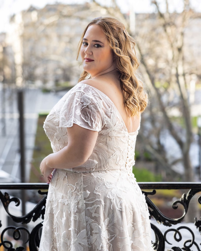 Lasabina Liz Plus Size Wedding Dress - Etsy