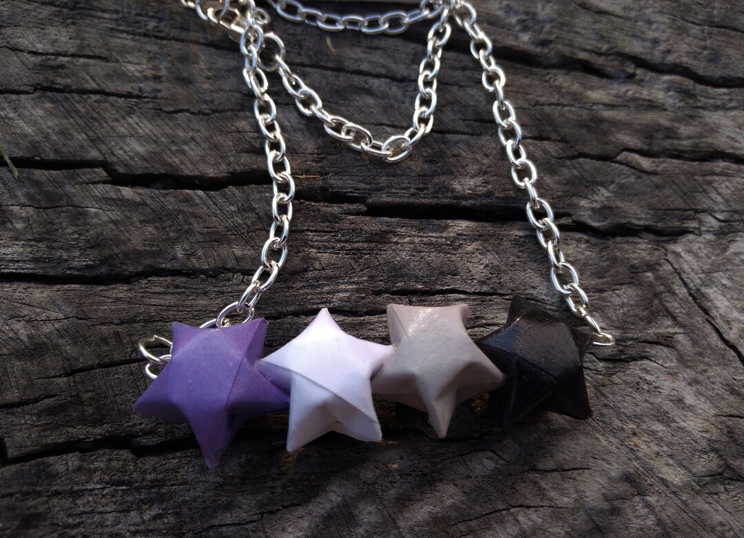 Ace Pride Chain Necklace - Etsy
