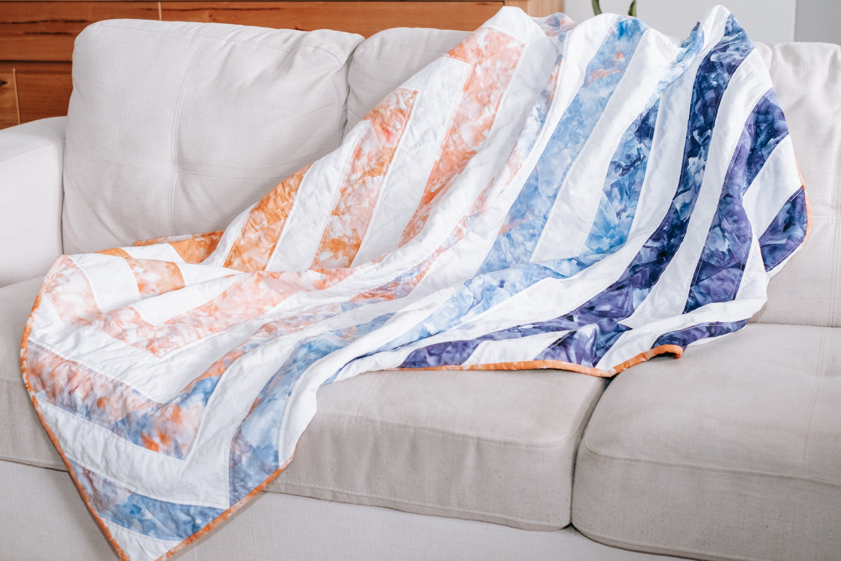 Diamond Ombre Handmade Quilt - Etsy