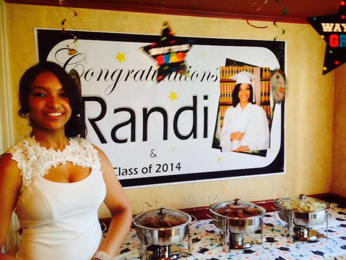 Graduation Photo Banner Personalized Graduation Banner - Etsy