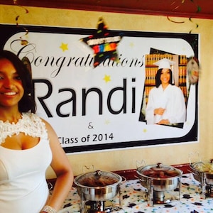 Graduation Photo Banner - Personalized Graduation Banner, Graduation ...