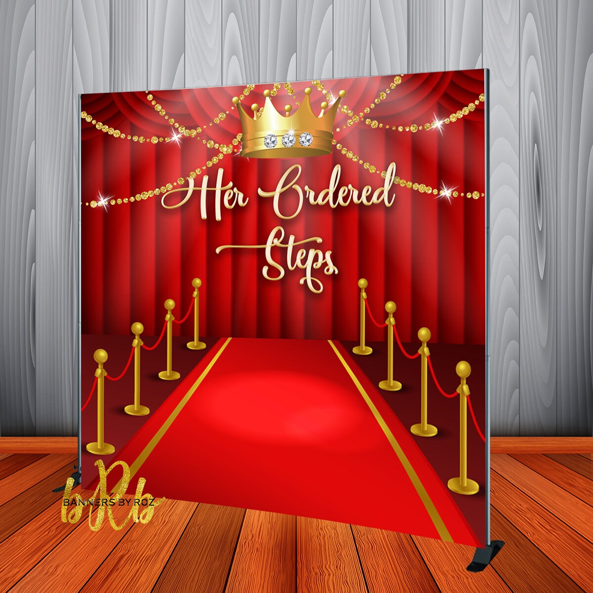 Red Carpet Party Backdrop