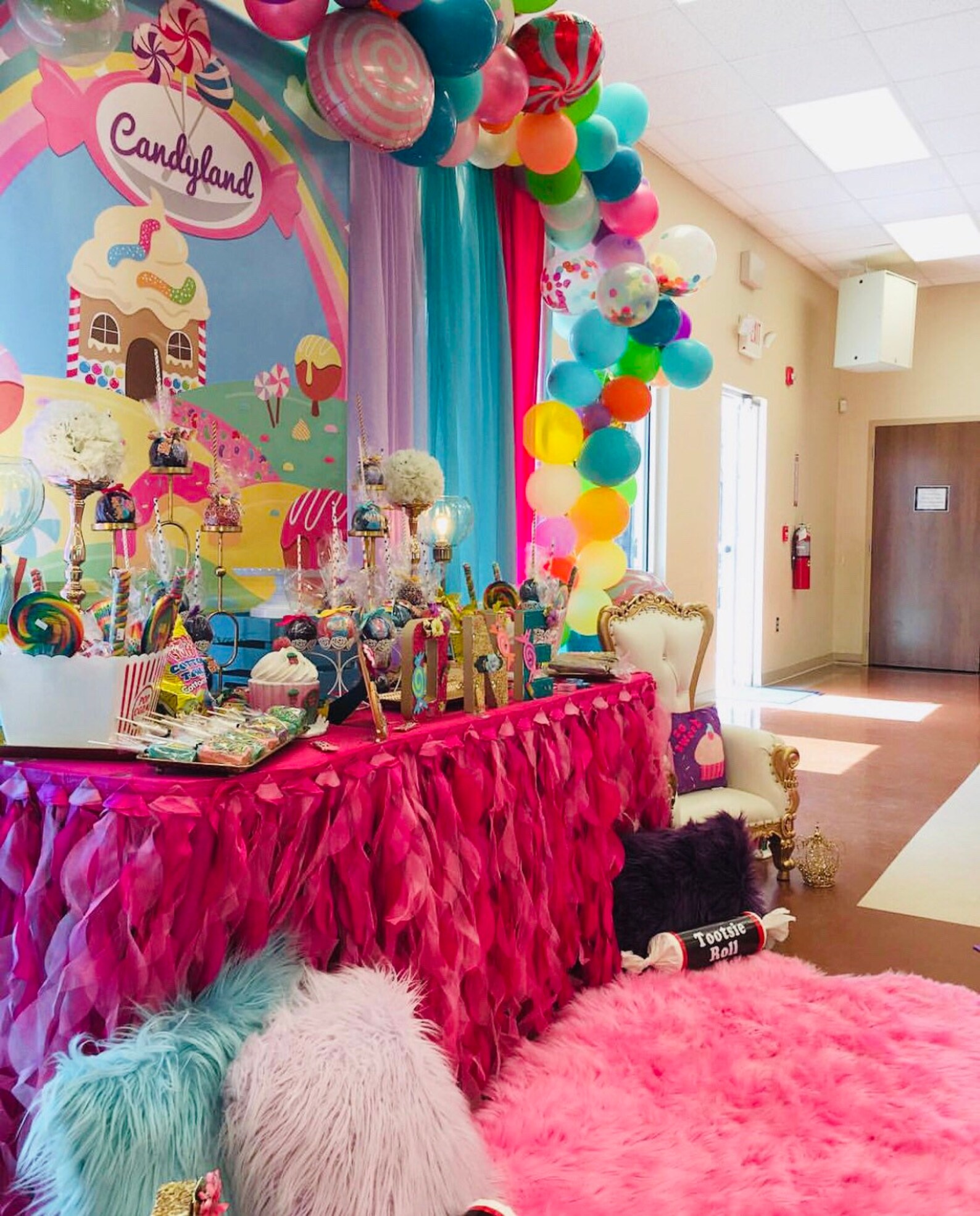 Candy Land Backdrop for Birthday Parties or Special Event - Etsy