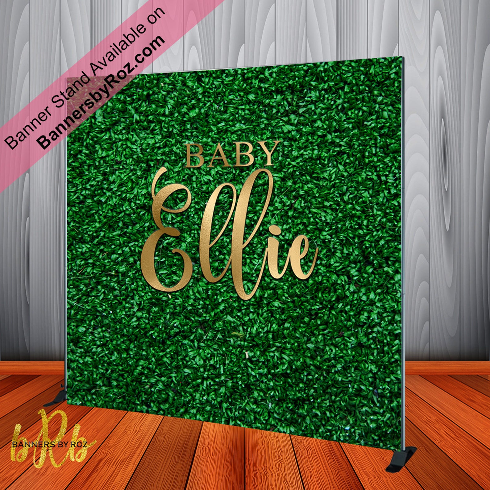 Boxwood Grass Image Backdrop for Baby Shower Weddings | Etsy