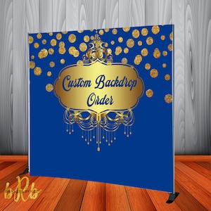 Custom Designed Vinyl Backdrop for Any Occasion - Any Design. Photo ...