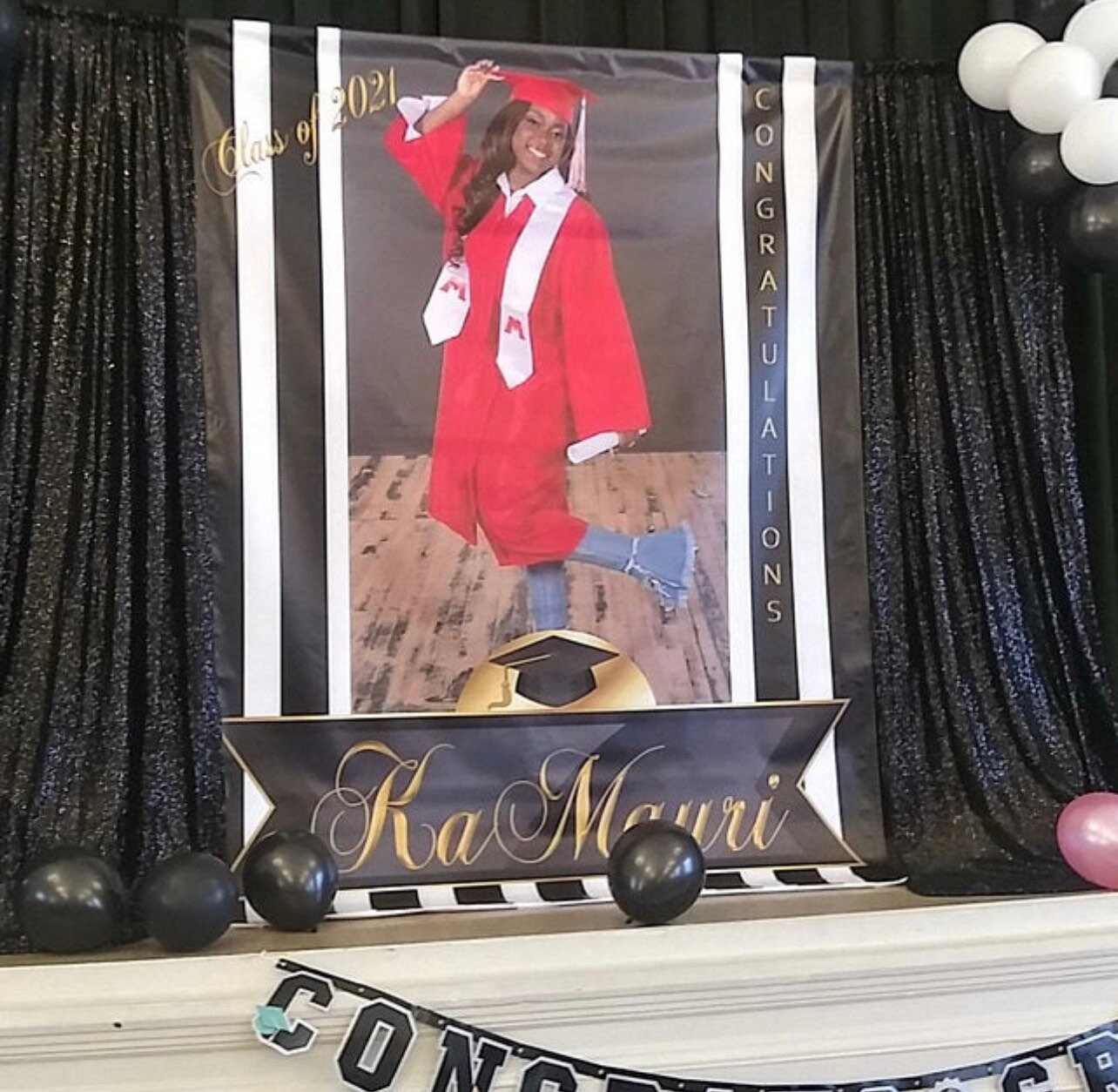 Graduation Photo Backdrop Personalized Graduation Photo - Etsy