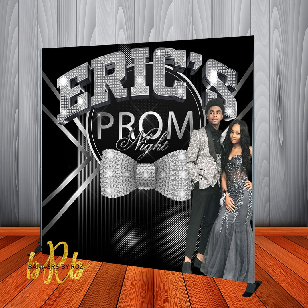 Prom Send off Step and Repeat Backdrop for Any Special Event ...