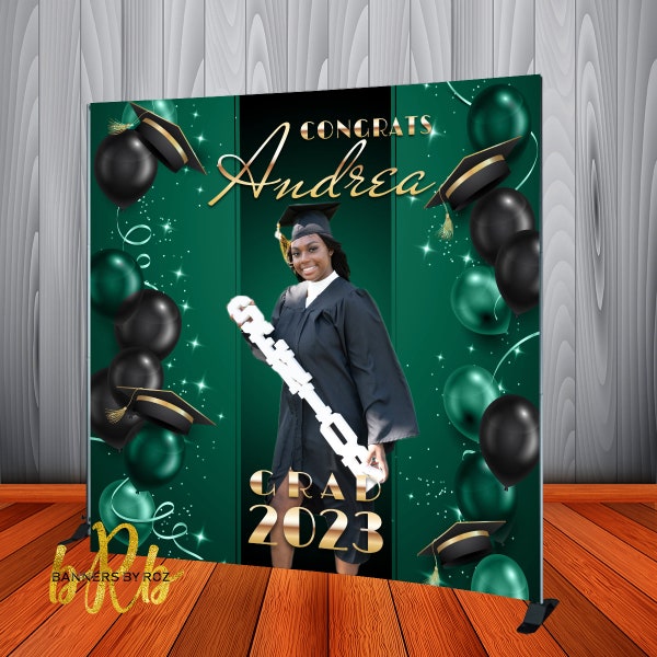 Green and Gold Backdrop - Etsy