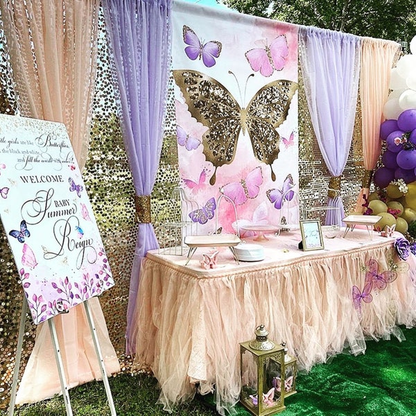 Butterfly Backdrop - Etsy