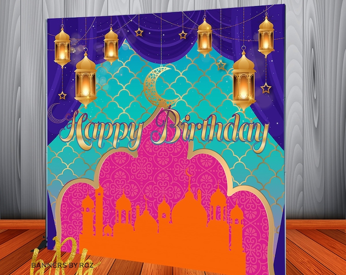 Life Sized Personalised Genie Bottle Photo Prop Digital File Party ...