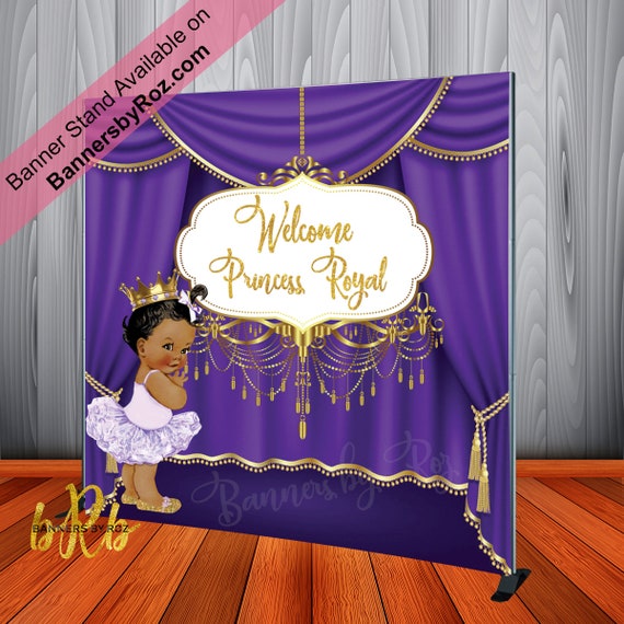 Princess Baby Shower Backdrop Virtual Baby Shower Princess Baby Shower