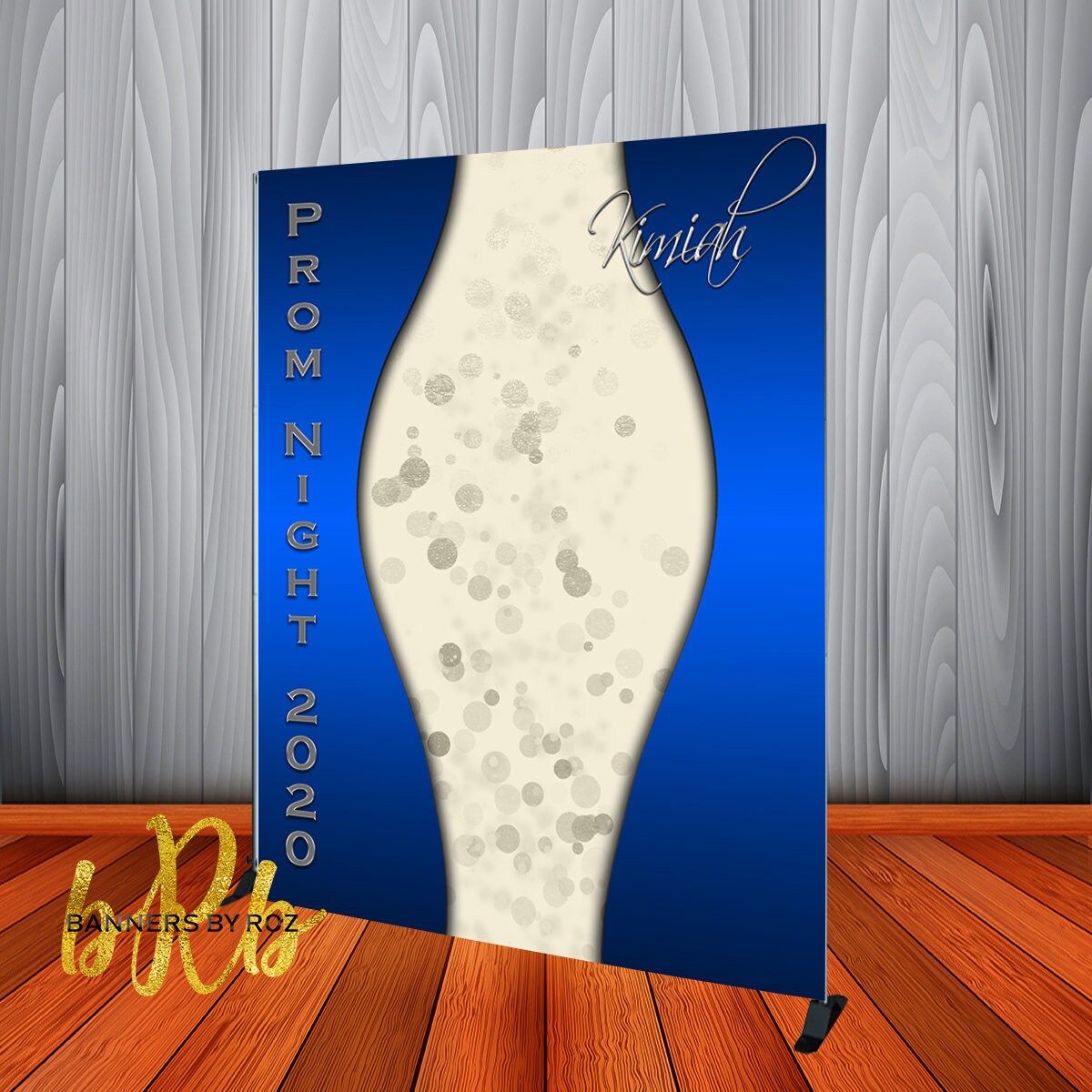 Sapphire Blue Bokeh Photo Backdrop for Prom Sweet 16 - Etsy