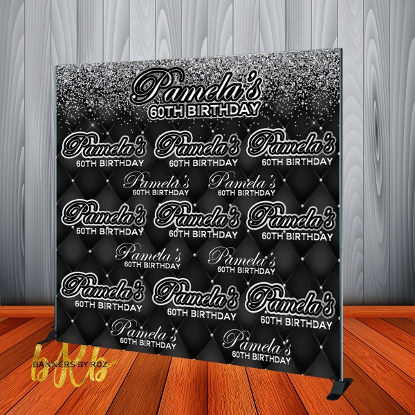 Silver Backdrop Etsy
