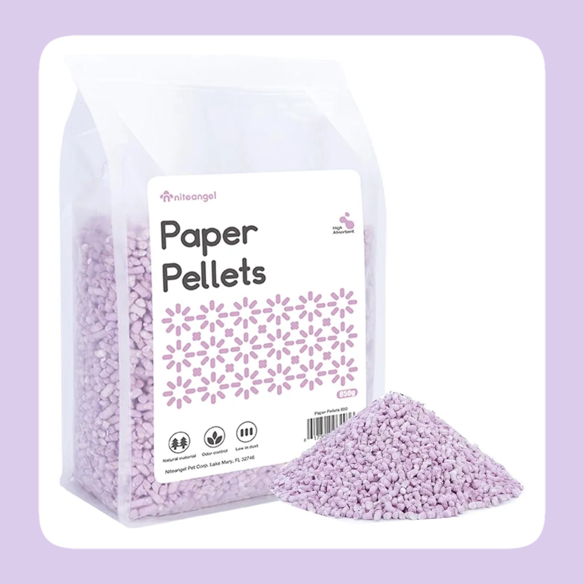 Tiny Fluffy Friend-niteangel-pastel Paper Pellets Bedding Hamster Mouse ...