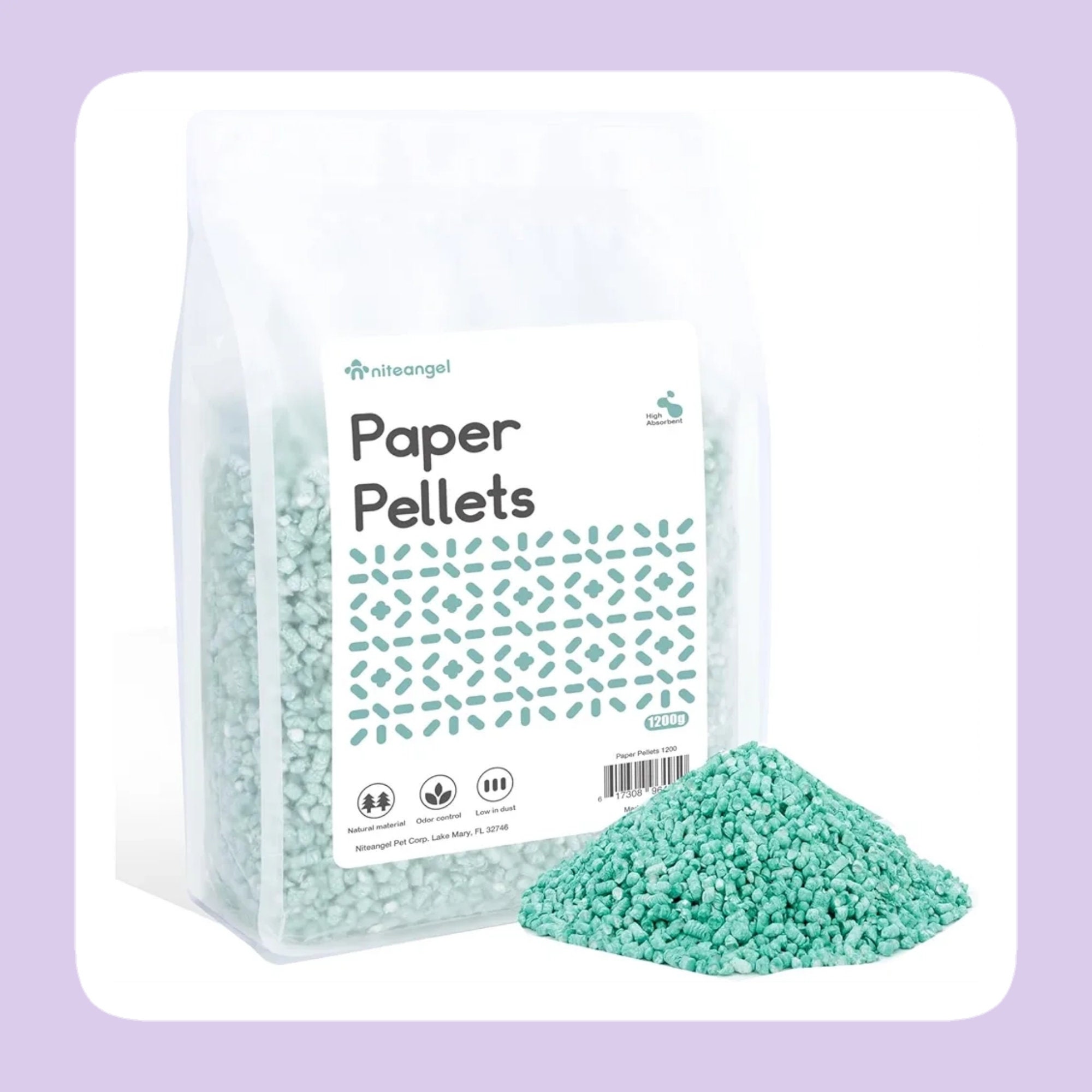 Tiny Fluffy Friend-niteangel-pastel Paper Pellets Bedding Hamster Mouse ...