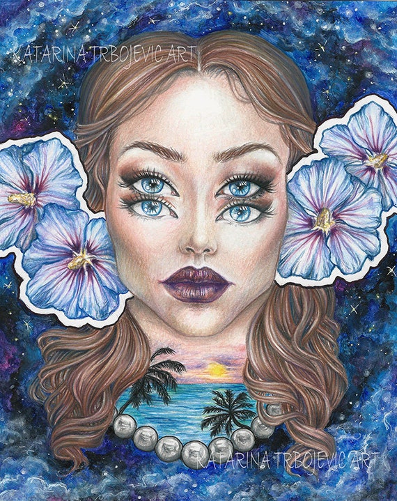 Spiritual Mermaid Art