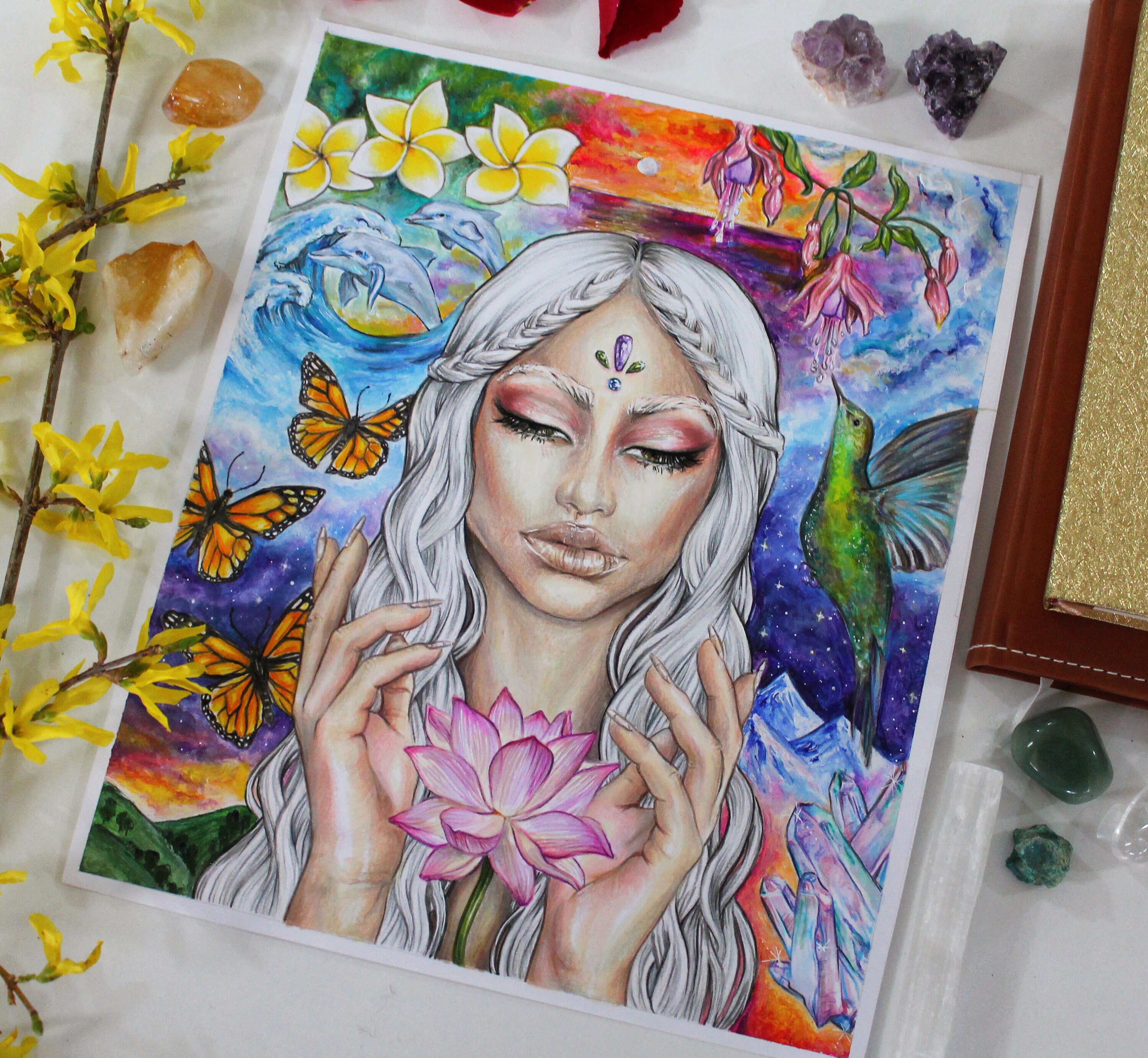Mother Nature Drawings