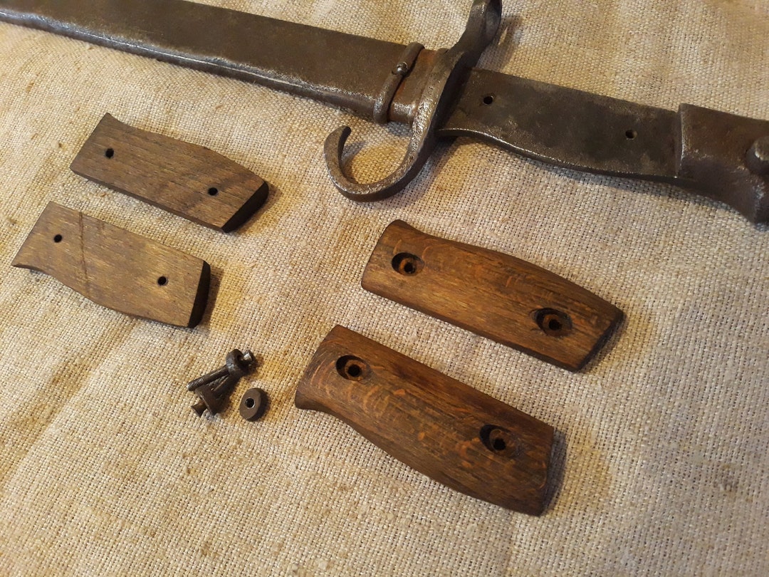 Bayonet Grips.wooden Grips.wooden Handles.ww1 & Ww2 Wooden Bayonet ...