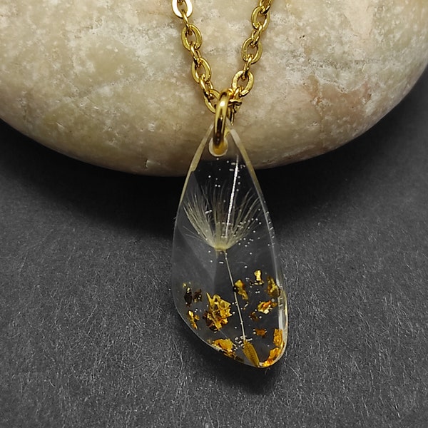 Resin Necklace - Etsy