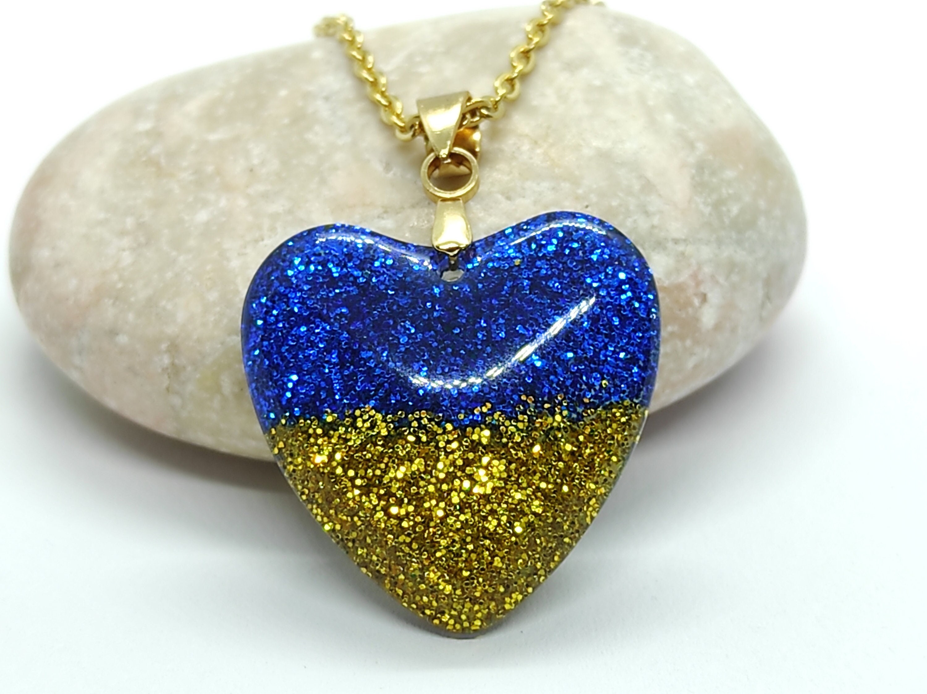 Ukraine Flag Necklace, Ukraine Jewelry, Gifts From Ukraine, Pray for ...