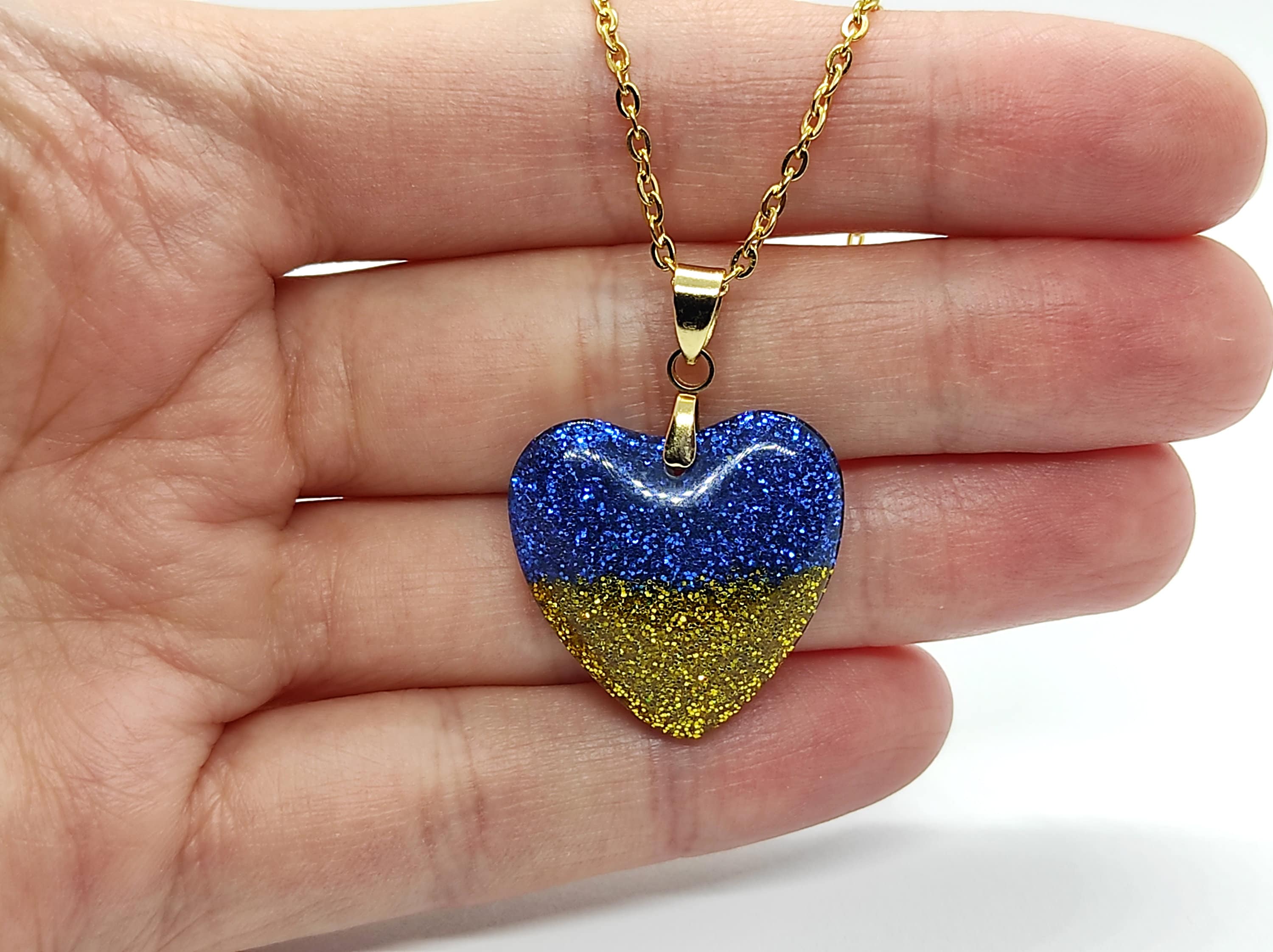 Ukraine Flag Necklace Ukraine Jewelry Gifts From Ukraine - Etsy