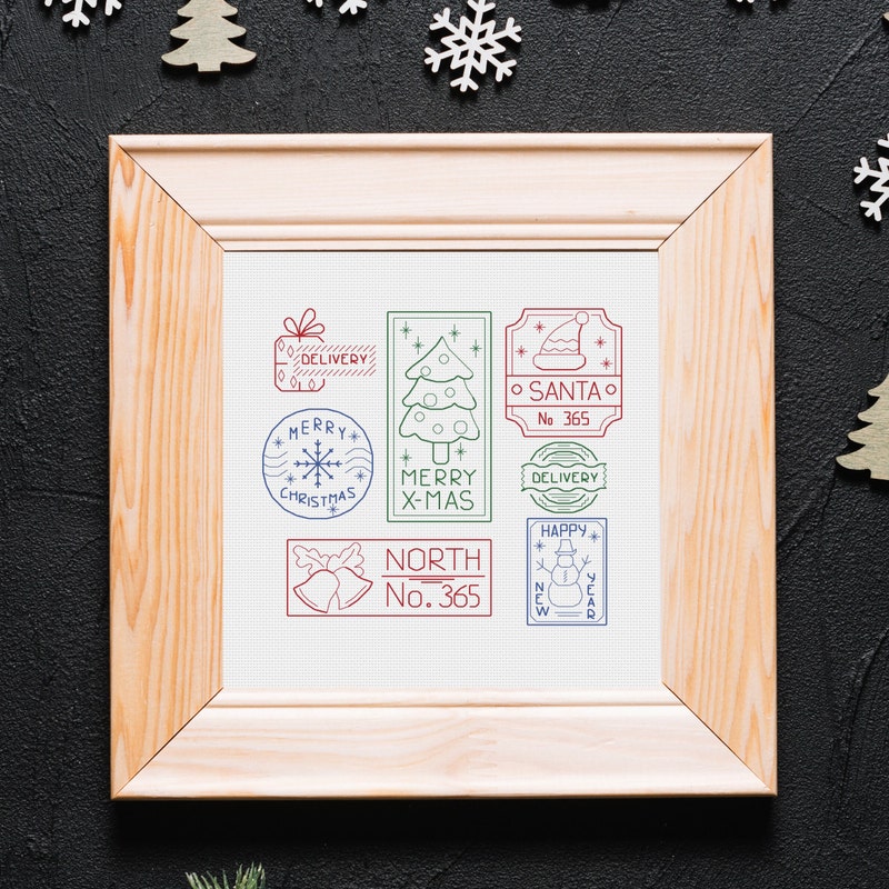 Stamp Embroidery - Etsy