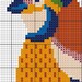 Quail Cross Stitch Pattern Folk Forest Bird Counted Chart Primitive ...
