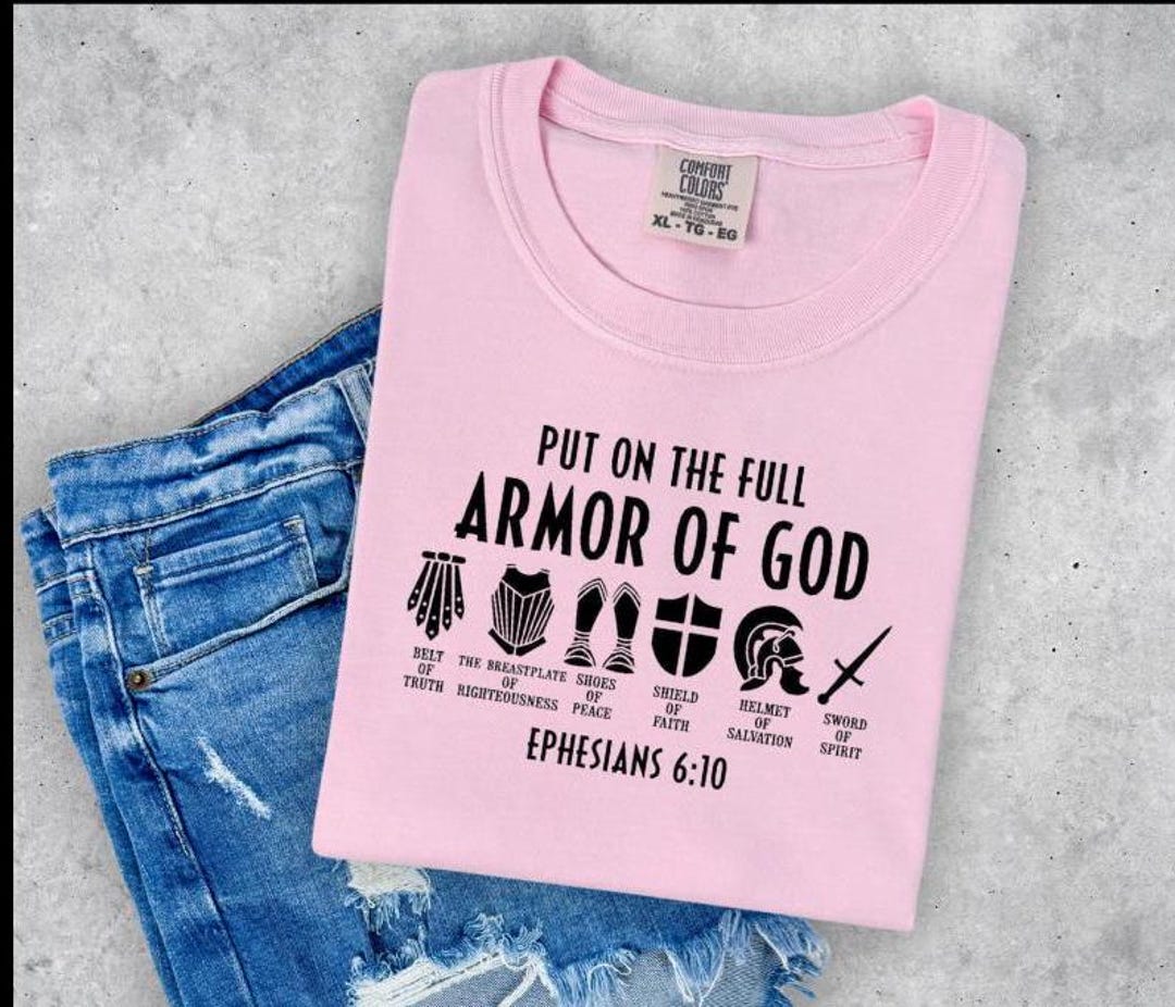 Armor of God Custom Tee - Etsy