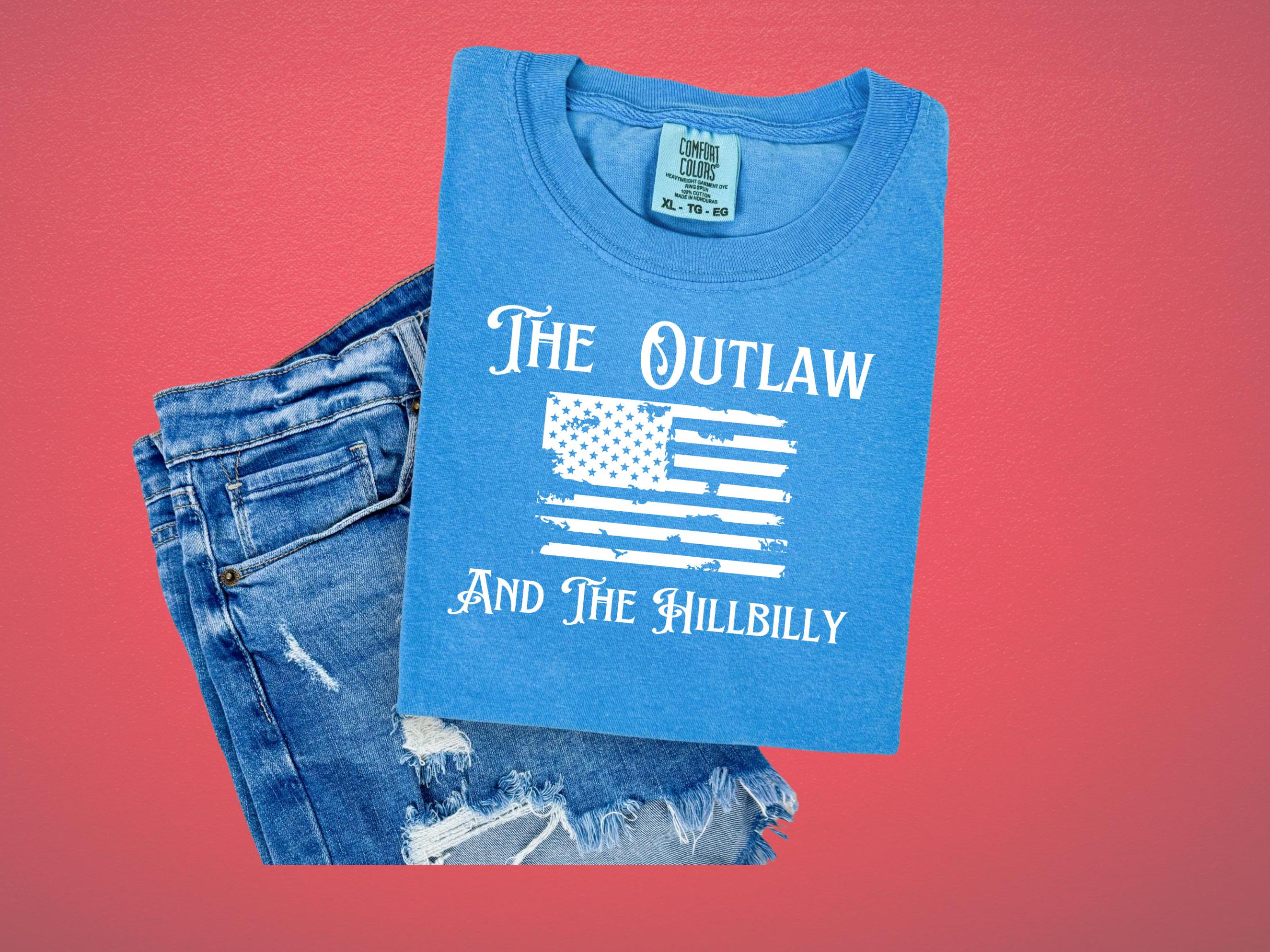 Outlaw and Hillbilly Custom Tee - Etsy