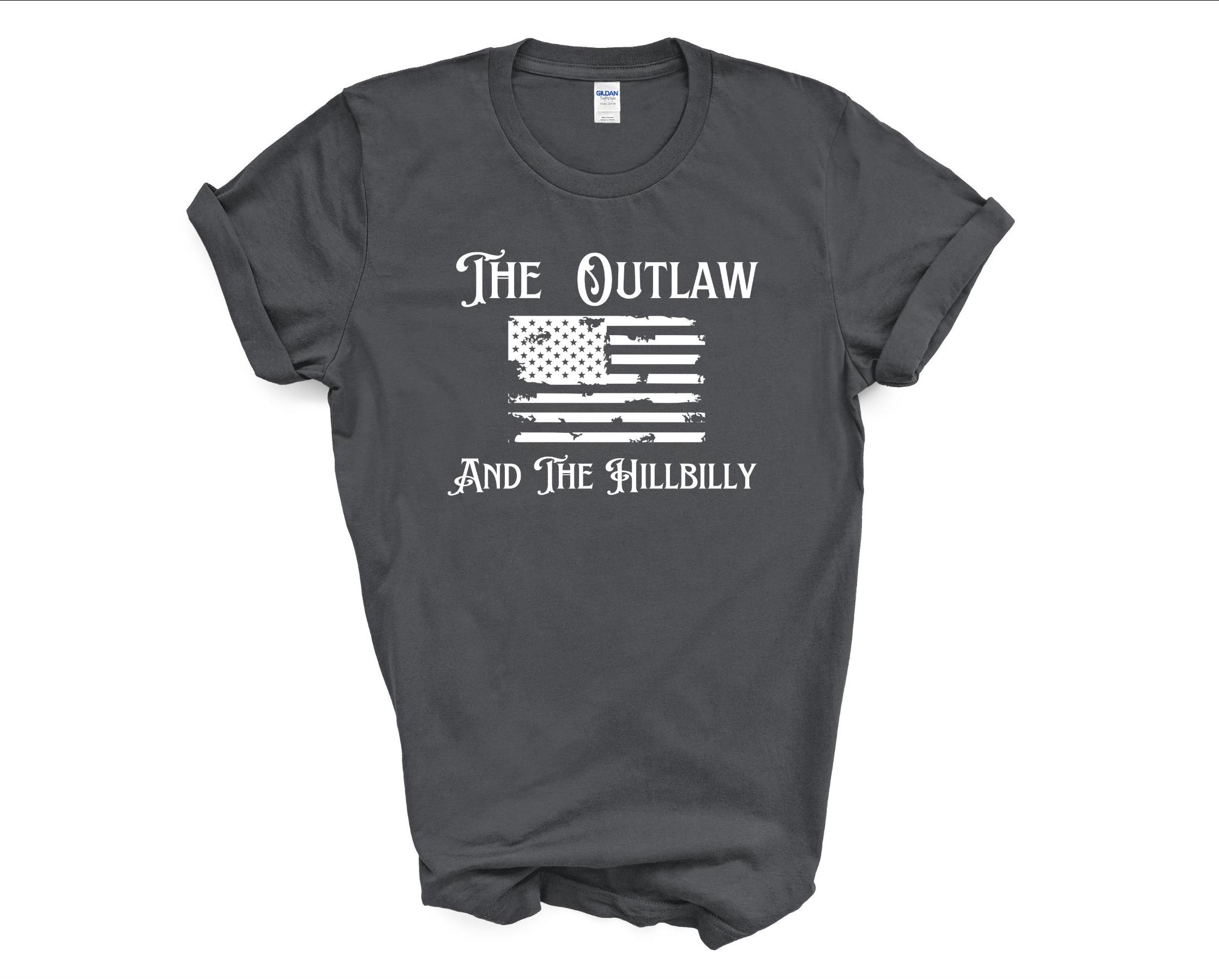 Outlaw and Hillbilly Custom Tee - Etsy