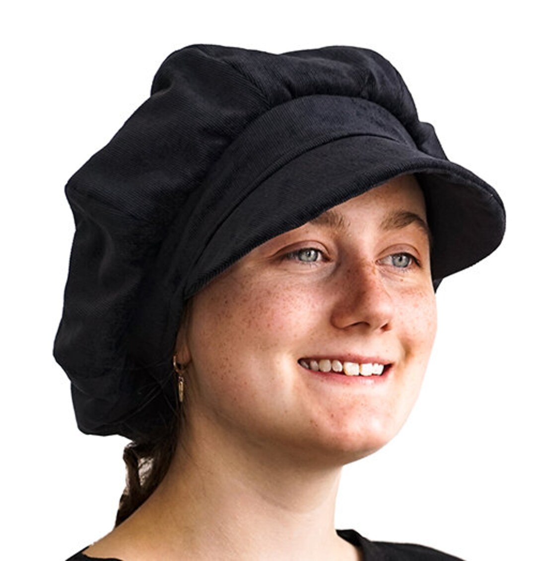 Balloon Cap Black Roof Cap Peaked Cap Women's Hat Men's Hat Baby ...